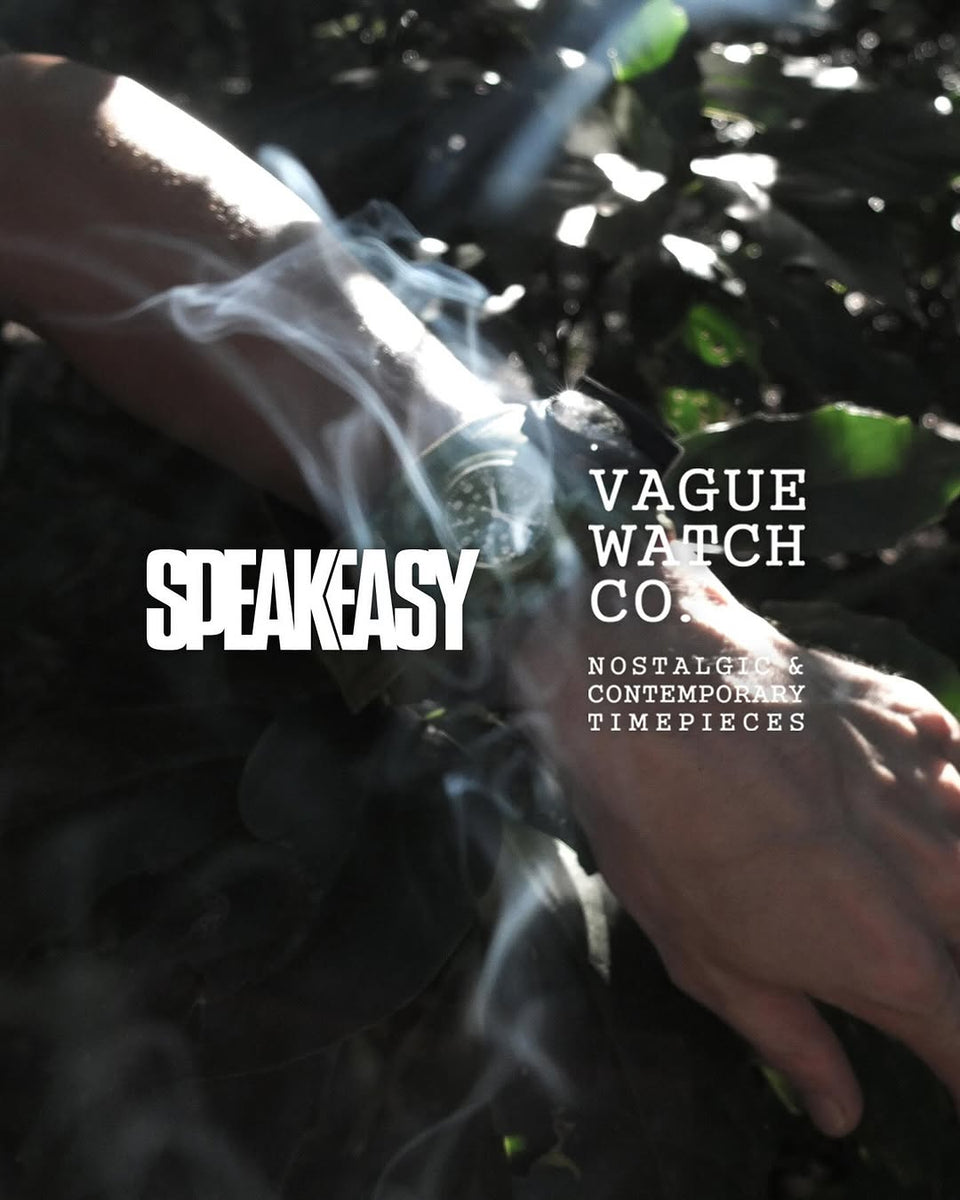 " Too Much " VAGUE WATCH Co. with SPEAKEASY. – VAGUE WATCH CO.
